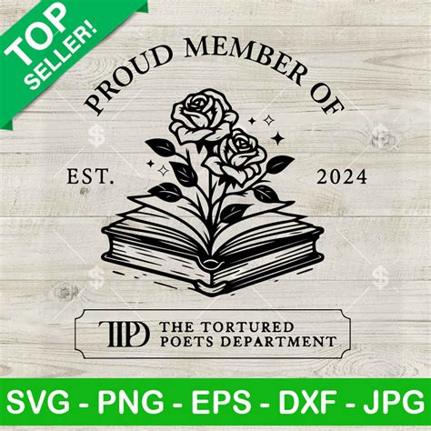 Proud Member Of Ttpd Taylor Swift Svg Taylor Swift Album Svg The