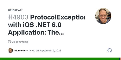 Protocolexception With Ios Net 60 Application The Number Of Bytes Available Is Inconsistent