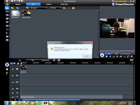 Media Source Error Powerdirector 8 Solution Youtube