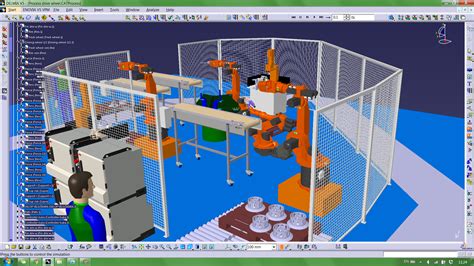 Driving Wheel Automated Manufacturing Process 3DEXPERIENCE Edu