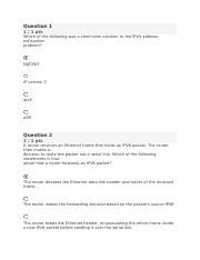 Understanding IPV6 Addressing And Routing Concepts Course Hero