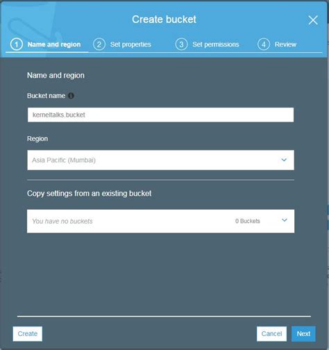 How To Create S3 Bucket In AWS Kernel Talks
