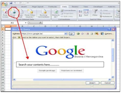 How To Import Live Data From Web To Microsoft Excel Nurture Tech Academy