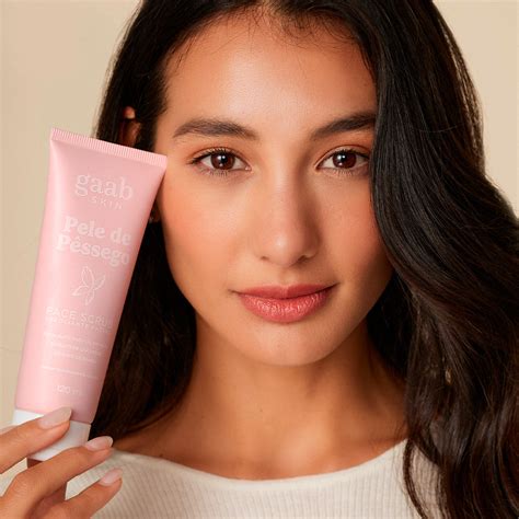 Gaab Skin Esfoliante Facial Pele De Pêssego Gaab Wellness