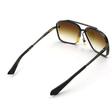 Dita 美品 DITA ディータ サングラス MACH SIX DTS 121 マッハシックス ナビゲーター 日本製 Black Iron