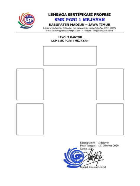 Layout Kantor Pdf