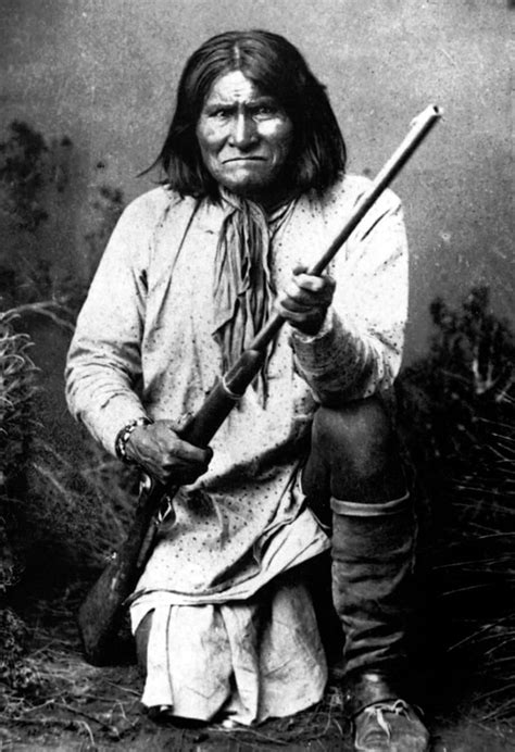 Geronimo Poster Native American Indian Warrior Apache