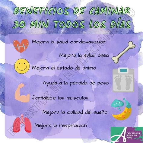 Beneficios De Caminar Expertos En Nutrición Amo