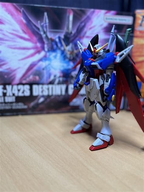 Kits Finished Hg Destiny Gundam And Revolution Destiny Gundam Rgunpla