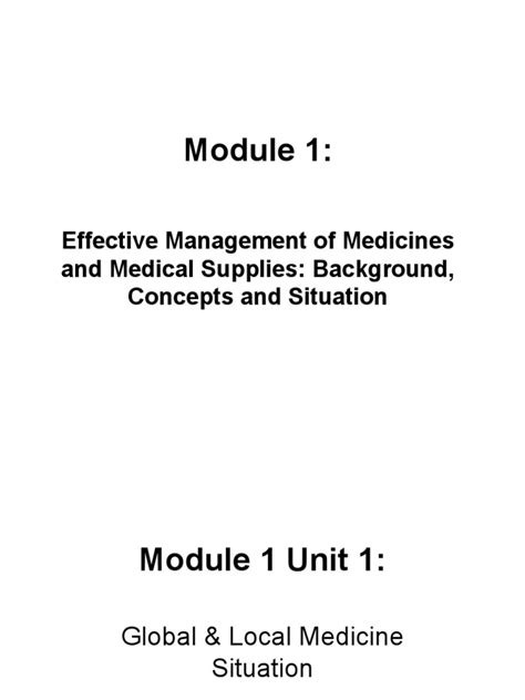 Module 1 Unit 1 Pdf