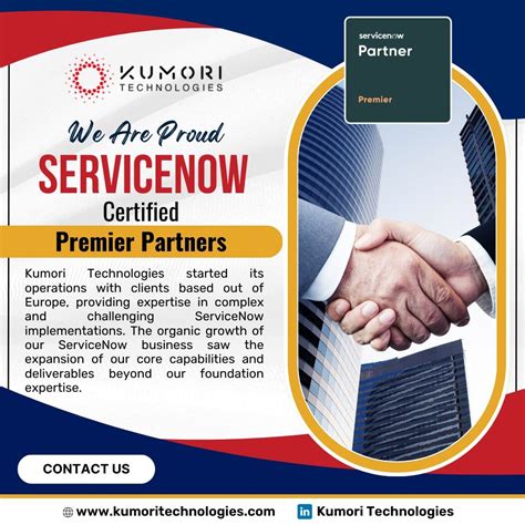 Kumori Technologies Servicenow Partner On Linkedin Kumori Technologies Premier Servicenow