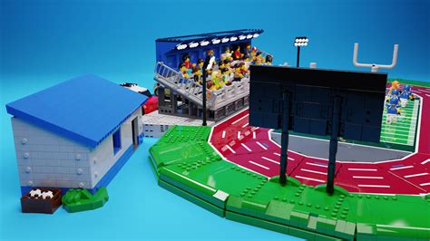 Ideas Football Field 🏈 This Is My Entry To The Lego Ideas… Flickr