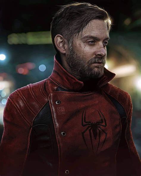 Download Tobey Maguire In Spider Man Jacket Wallpaper