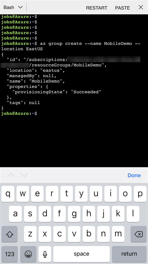 Mobile Azure John Morehouse