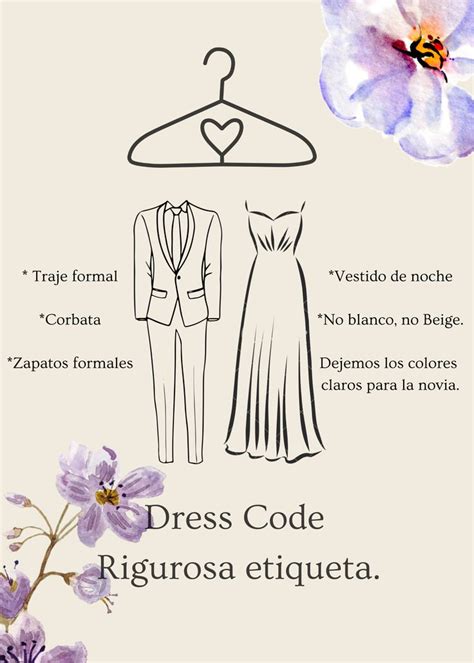 Dress Code Boda Raúl Y Paula In 2024 Dress Code Wedding Dress Codes