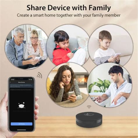 Smart Device Hub Tuya Wifi Ir Rf Sensor Remote Control Infrared App