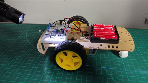 Marobotic How To Make A Light Follower Robot Using Ldr