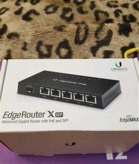 Ubiquiti EdgeRouter X SFP Festima Ru Мониторинг объявлений
