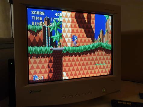 Gateway Diamondtron Vx720 Running At 2560x240 480p With Real Scanlines