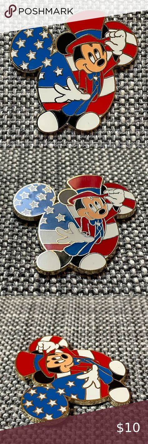 Independence Day Mickey Mouse Walt Disney World Pin Limited Edition