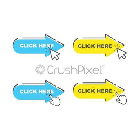 Click Here Cursor For Link Website Vector Illustration Stock Vector 4847064 Crushpixel