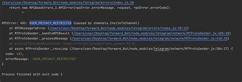 User Privacy Restricted Issue Gram Js Gramjs Github