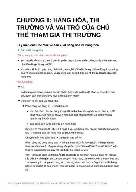 CHNG II HNG HA TH TRNG V VAI TR CA CH TH THAM GIA TH TRNG đã gộp CH