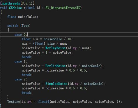 Compute Shader生成噪声 Yokuyo