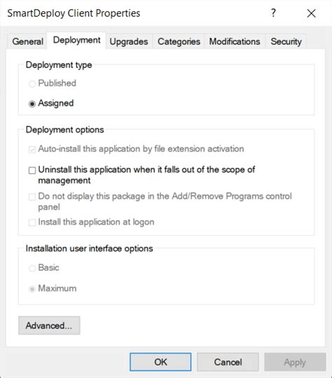 Client Installation Group Policy Smartdeploy Help Center