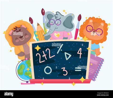 Back To School Vector Illustration Stock Vector Image And Art Alamy