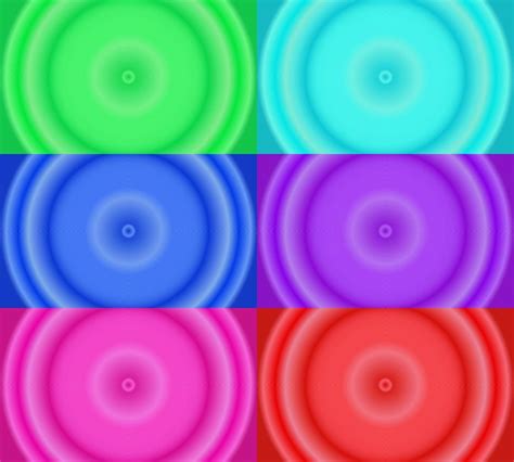 Six Of Circle Radial Gradient Abstract Background Blur Shiny Modern