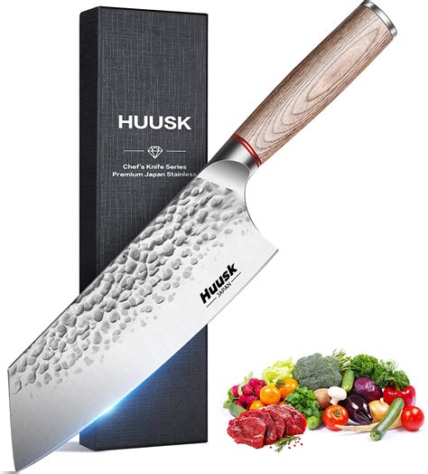 Huusk Japan Knife 7 7 Inch Japanese Cleaver Knife Nepal Ubuy