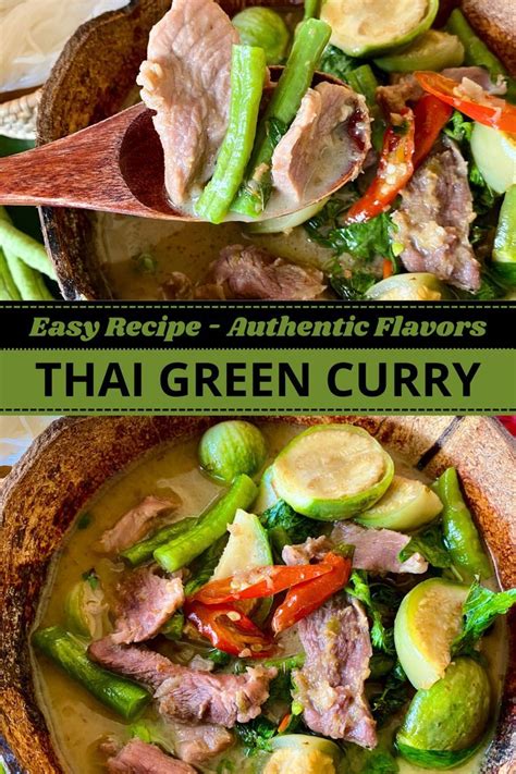 Thai Green Curry Pork Gaeng Keow Wan Artofit