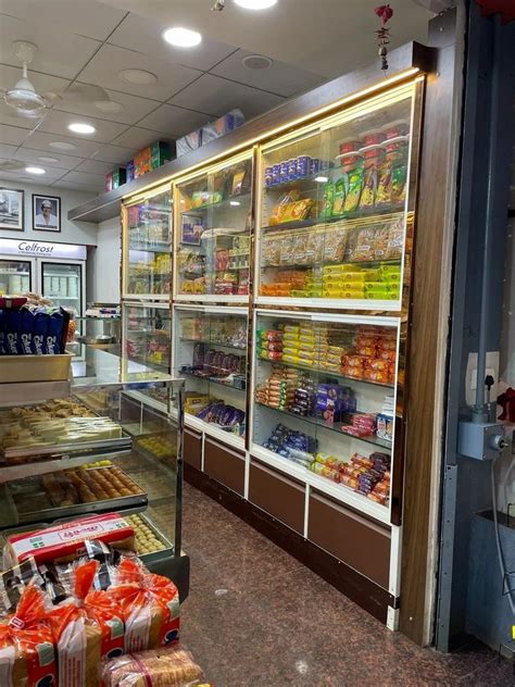 Wall Mounted Bakery Display Rack For Showroom Shelves At Piece In Nashik