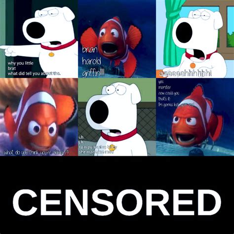 Marlin Saves Bluey And Nemo From Brian Griffin Pt2 By Brad090904 On