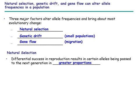 Population Evolution Ch Ppt Download