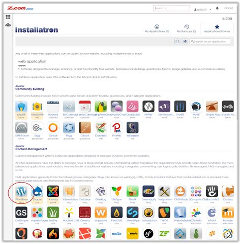 C Mo Instalar Wordpress Usando Cpanel Zcom Ph Blog Iso Standards
