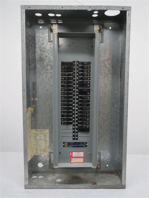 Square D Type Nq Panelboard Interior 3ph 208y120v 100a 55 Off