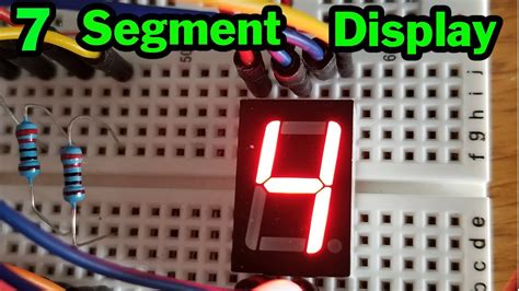 How To Connect A 7 Segment Display For Your Arduino Projects Lesson 27 In The Elegoo Mega