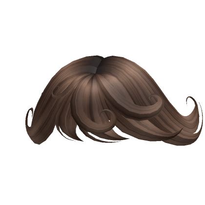 Swirly Anime Bangs In Brown Roblox Item Rolimon S