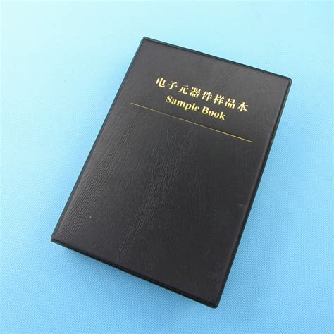 Resistor Capacitor Inductor Ic Smd Components Empty Sample Book For