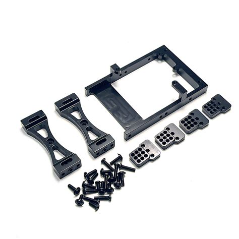 Metal Servo Mount Bracket Beam Crossbeam Shock Mount For Wpl C14 C24