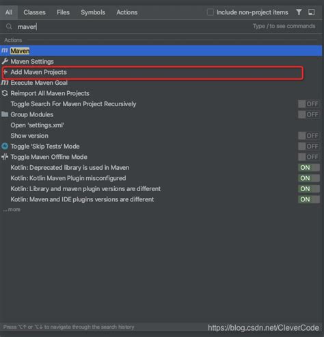 Intellij Idea总结2 Intellij Idea中git导入项目不显示maven侧边栏的问题及解决方法idea2019 从git取maven不显示项目只显示