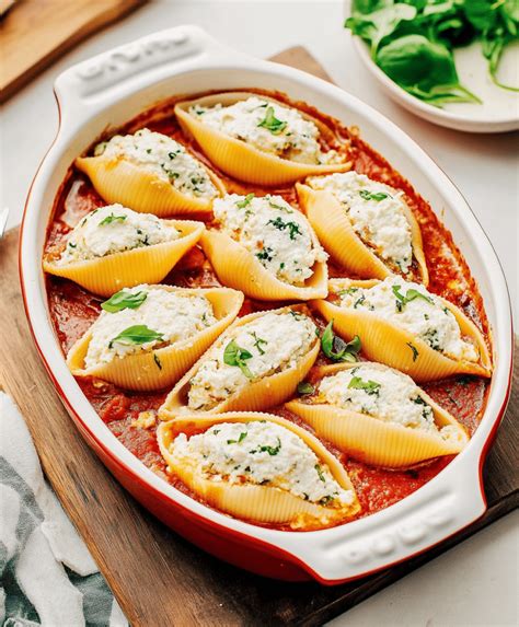 Ricotta Stuffed Shells Recipe