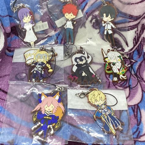 พวงกุญแจยาง Fate Grand Order Rubber Strap Sugar Pochette Shopee Thailand