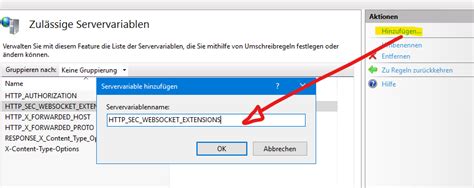 IIS ARR Reverse Proxy Websockets Einschalten Ugg Li Schnelle Hilfe