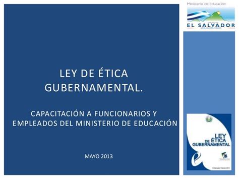 3 Ley De Etica Gubernamental Leg