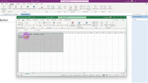 Effiziente Tabellenarbeit In Onenote