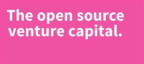 the open source venture capital chalmers ventures