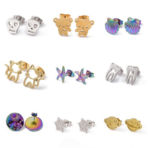 Jelly Metal Enamel Pins And Stainless Steel Jewellery